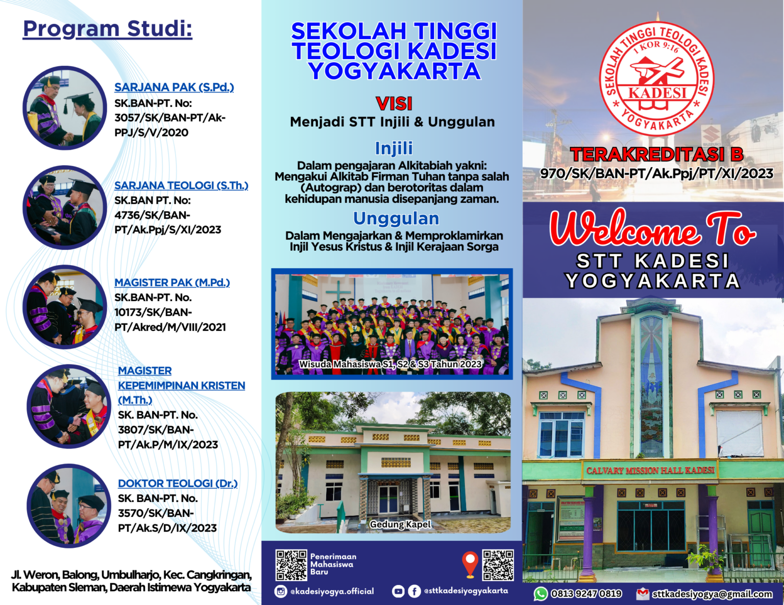 SEKOLAH TINGGI TEOLOGI KADESI YOGYAKARTA – Preparing God’s People to Be ...